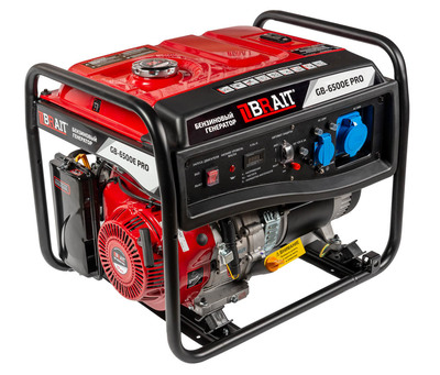 Генератор бензиновый Brait GB-6500 E PRO | Специализированный магазин Мотоблоки